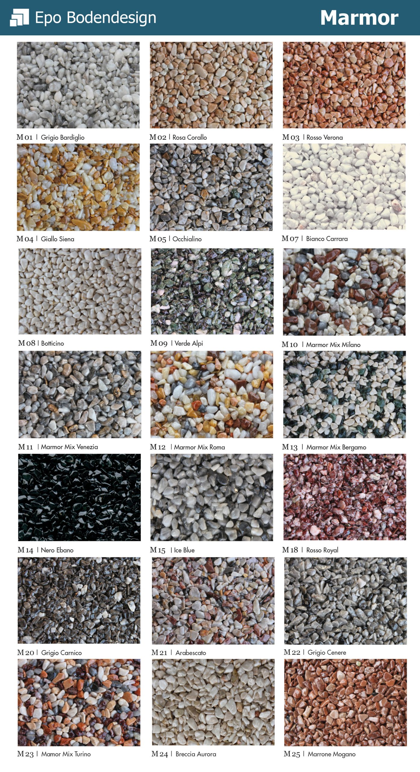 Steinteppich Farben NRW – Steinteppiche in allen Farben